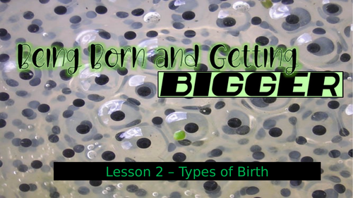Types of Birth | Teaching Resources
