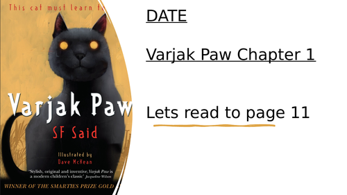 LKS2 Varjak Paw Reading and Oracy Unit (3 Weeks) | Teaching Resources