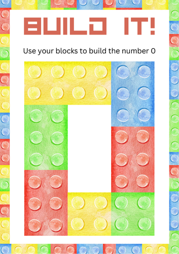 Duplo/Lego numbers EYFS | Teaching Resources
