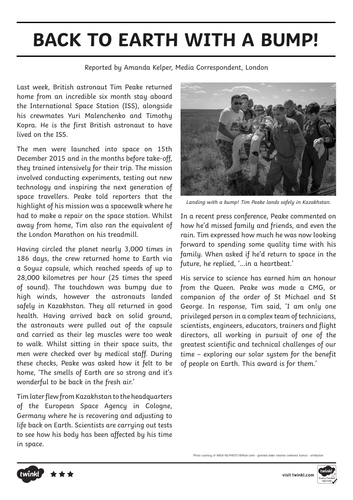 Reading Year 5 Newspapers (Alternative Planning) | Teaching Resources