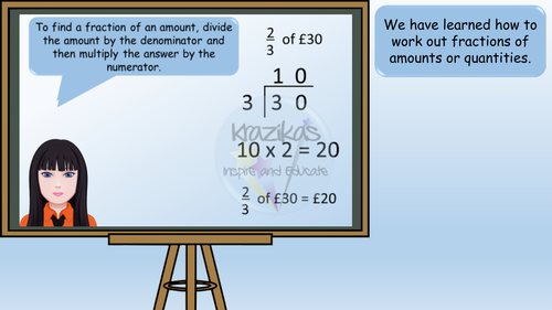 Fractions - Level 1 Maths Functional Skills | Teaching Resources