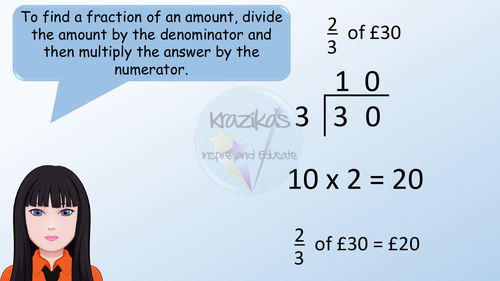 Fractions - Level 1 Maths Functional Skills | Teaching Resources