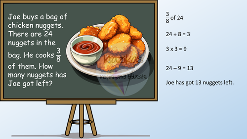 Fractions - Level 1 Maths Functional Skills | Teaching Resources