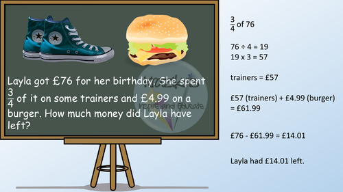 Fractions - Level 1 Maths Functional Skills | Teaching Resources