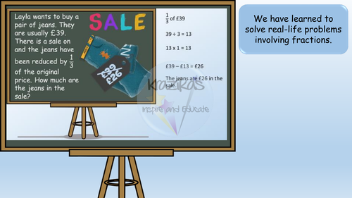 Fractions - Level 1 Maths Functional Skills | Teaching Resources