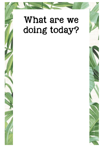 Visual timetable background PDF PRINTABLE (katie_wlknsn) | Teaching ...