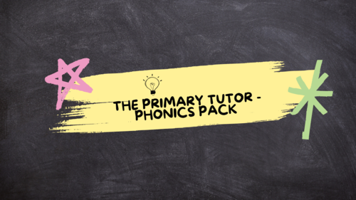 Phonics pack | Teaching Resources