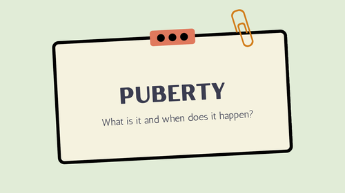 Puberty - KS3 | Teaching Resources