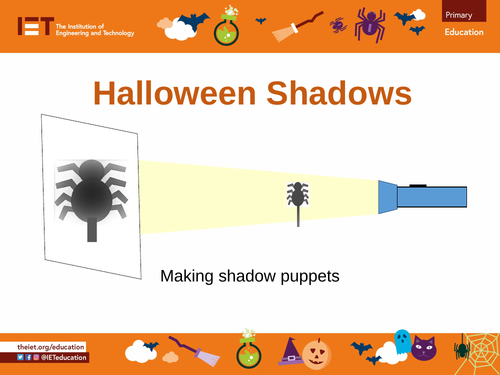 Make a shadow puppet for Halloween | Teaching Resources