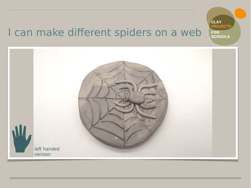 How to make a clay spider on a web | Teaching Resources
