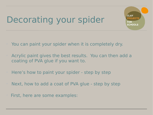 How to make a clay spider on a web | Teaching Resources