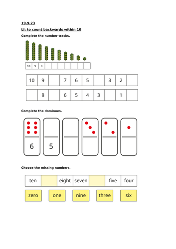 Place Value Year 1 Teaching Resources