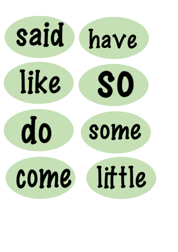 Phase 4 Tricky Word Cards | Teaching Resources