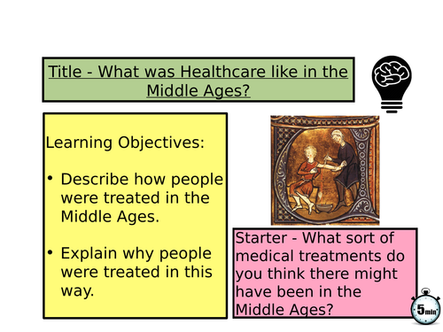 Medieval Medicine - KS3 History Medieval | Teaching Resources