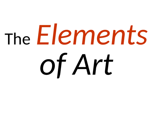 KS3 Formal Elements: Colour | Teaching Resources