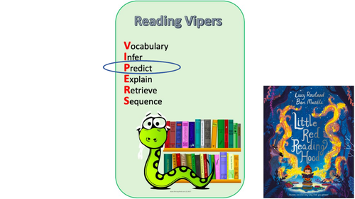 Little Red Reading Hood by Lucy Rowland Comprehension- Prediction ...