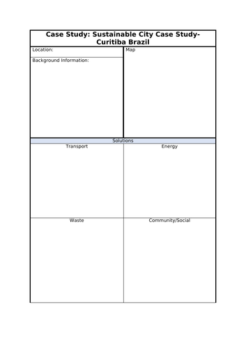 GCSE Geography Edexcel Urban Environments Lesson 10: Making Cities More ...