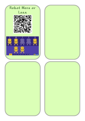 Top Marks Maths QR codes suitable for a KS1 class | Teaching Resources