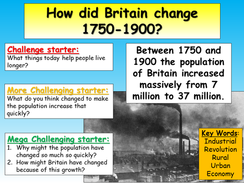 Industrial Revolution Introduction | Teaching Resources
