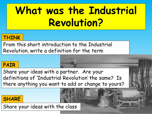 Industrial Revolution Introduction | Teaching Resources