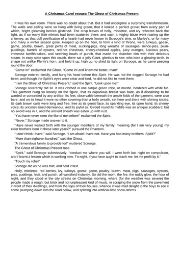 A Christmas Carol Stave 3 lessons | Teaching Resources