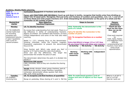 Back to School Year 3 Maths English Plans 19 English weeks 18 English ...