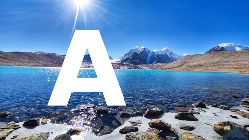 Nature Alphabet Display (Upper & Lower Case) | Teaching Resources