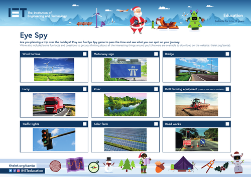 Eye spy for road trips | Teaching Resources