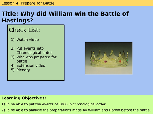Key Stage 3: 1066 and all that. 10x1hr Lessons | Teaching Resources