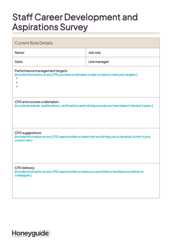 CPD Planning and Preparation Pack | Teaching Resources