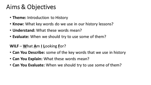 History Key Word Search & Activities | Teaching Resources