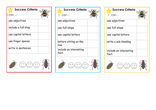 Minibeasts - Information writing | Teaching Resources