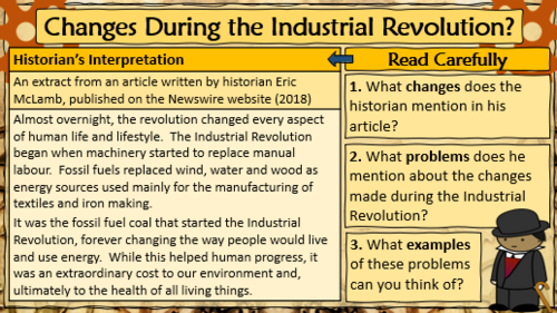 Industrial Revolution - How did Society change? | Teaching Resources