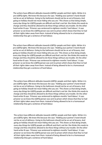 AQA English Language Paper 2 Section A | Teaching Resources