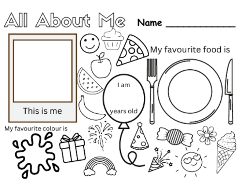 All About Me Year 3-4/Grade 2-3 | Teaching Resources