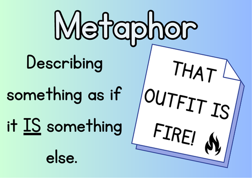 English Language Techniques Classroom Display | Teaching Resources