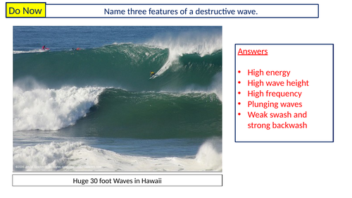 AQA GCSE - Coasts | Teaching Resources AQA GCSE - Coasts | Teaching Resources