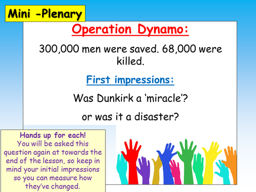 Dunkirk WWII | Teaching Resources