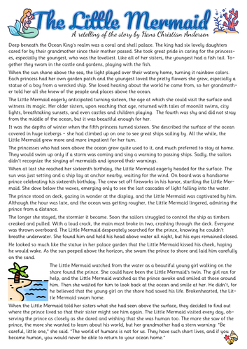 Little Mermaid Reading Comprehension | Teaching Resources