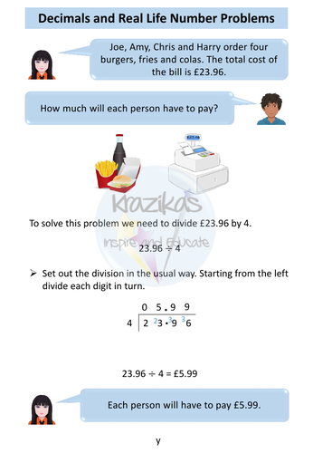 Decimals Workbook Level 1 Maths Functional Skills | Teaching Resources
