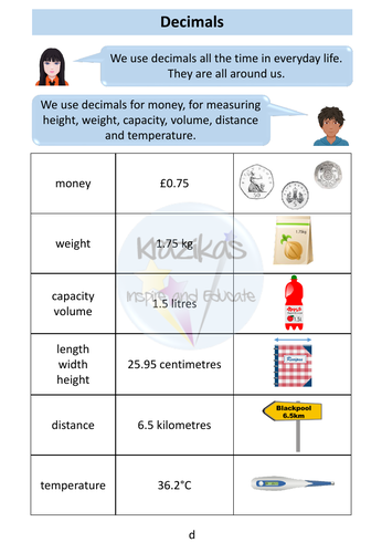 Decimals Workbook Level 1 Maths Functional Skills | Teaching Resources