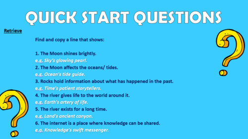 Kennings Poems - KS2 Reading Comprehension Lesson! | Teaching Resources