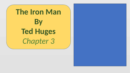 The Iron Man Whole class guided reading | Teaching Resources