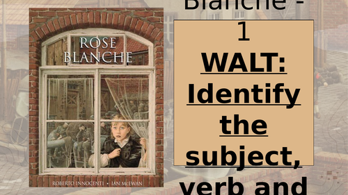 Y6 WW2 Rose Blanche English Unit | Teaching Resources