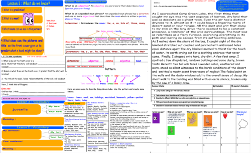 Holes by Louis Sachar- setting description based on Camp Green Lake ...