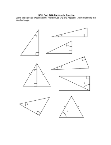 Basic Trigonometry | Teaching Resources