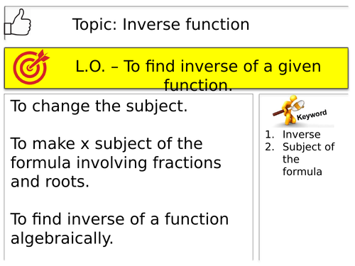 Functions | Teaching Resources