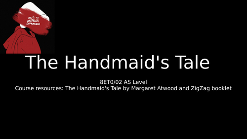 The Handmaid's Tale for AS A Level | Teaching Resources