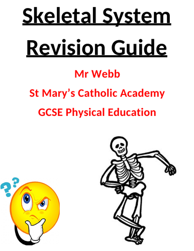 Unit 1- Anatomy - Skeletal System | Teaching Resources