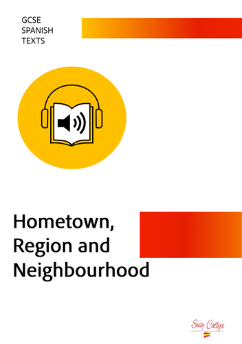 GCSE Spanish - Hometown, Neighbourhood | Teaching Resources